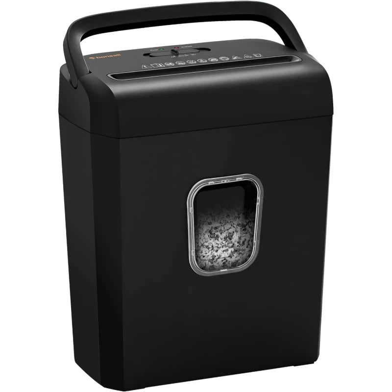 6-Sheet Micro-Cut Paper Shredder – HomeValleyGoods
